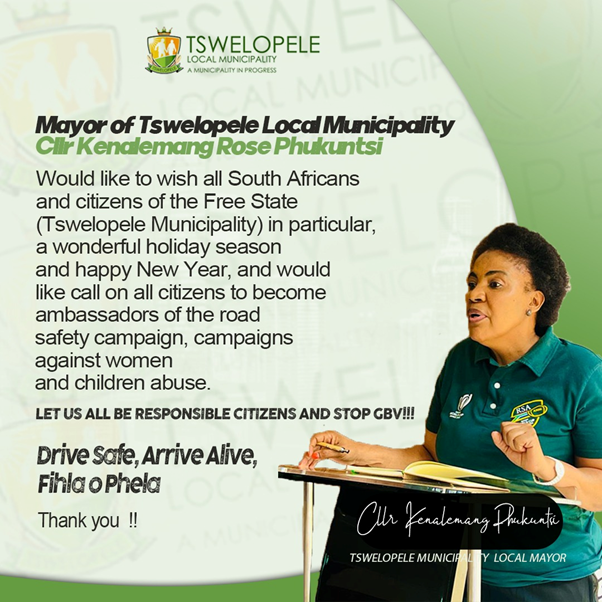 Tswelopele Local Municipality – Tswelopele Local Municipality